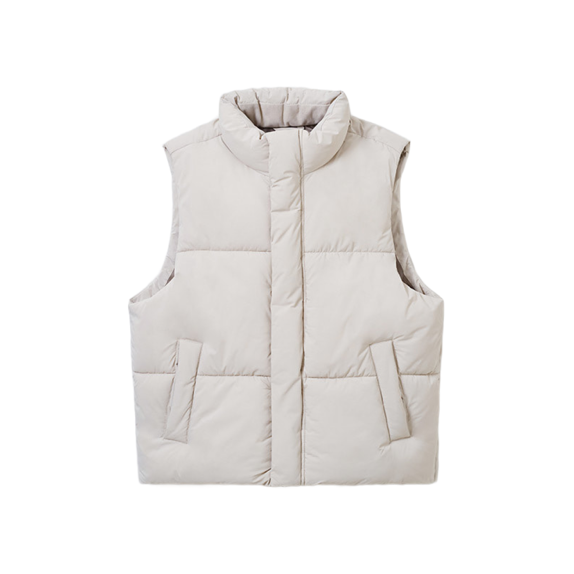 스파오 베이직 다운 베스트 베이지 | Spao | KREAM