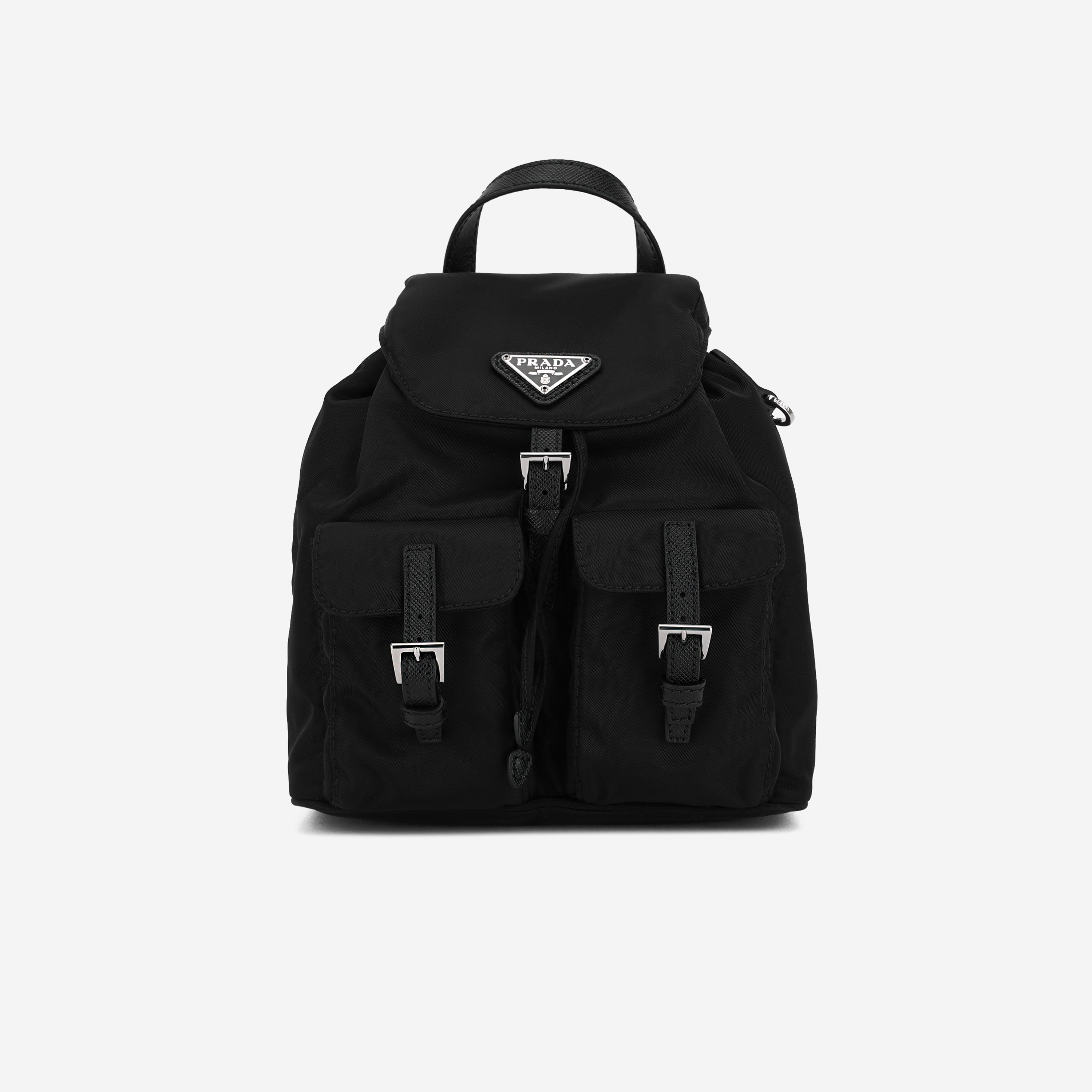 프라다 리나일론 미니 백팩 블랙 | KREAM