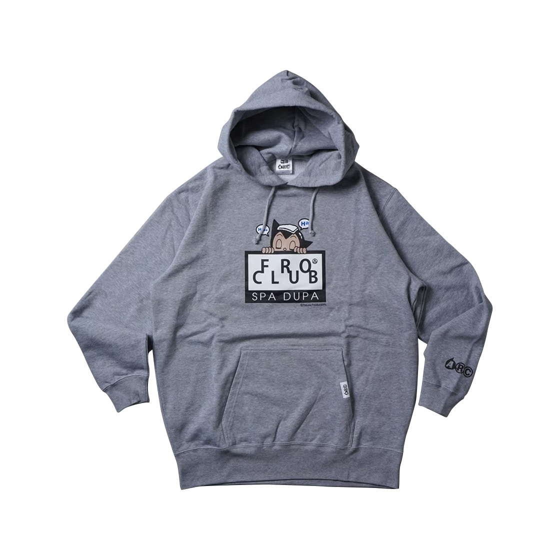 체리드라이버 후로클럽 X 데즈카 우주소년 아톰 후드 그레이 | CHERRY DRIVER | KREAM