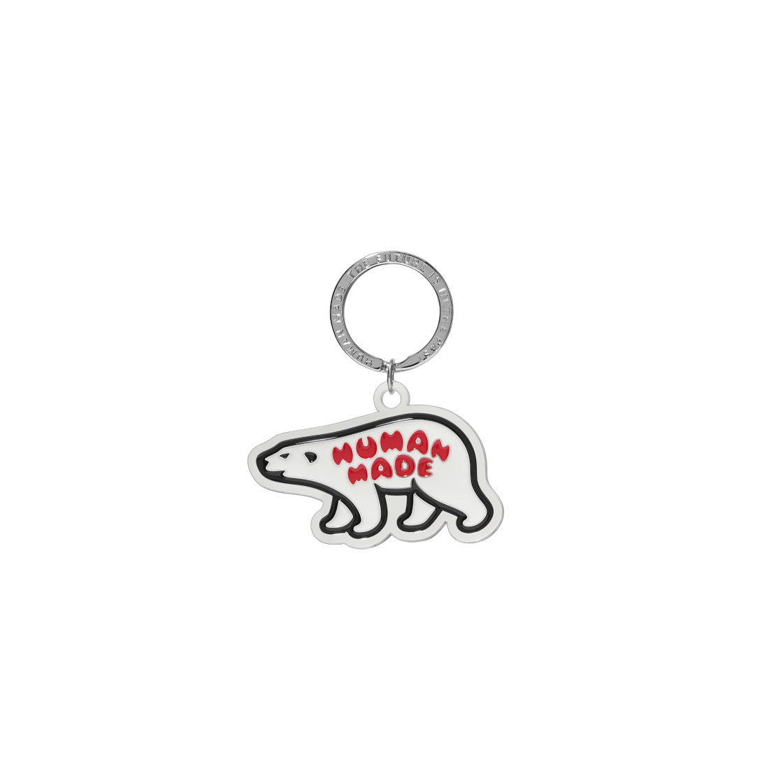 휴먼 메이드 애니멀 키체인 화이트 | Human Made | KREAM