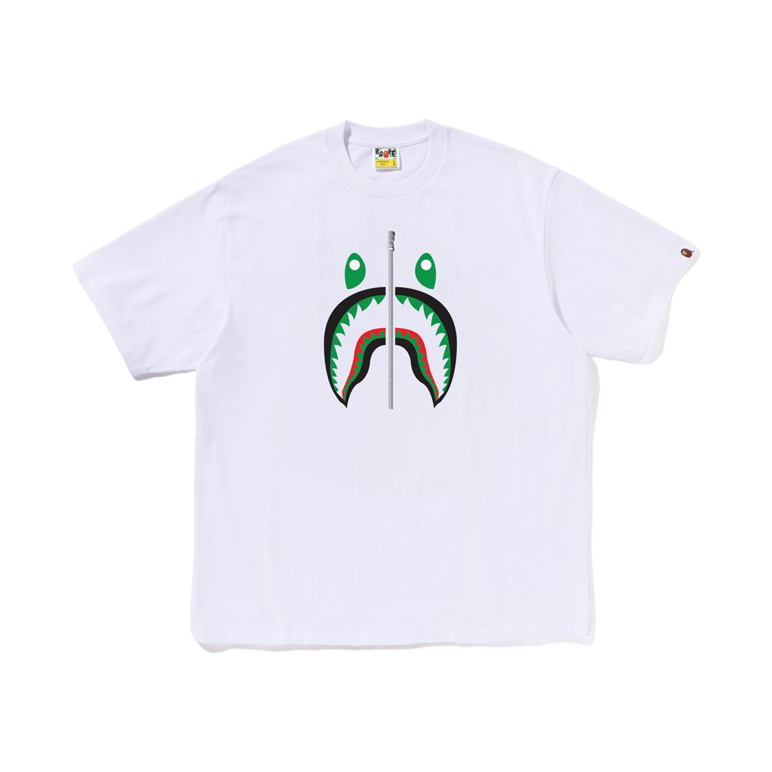 베이프 샤크 티셔츠 유나이티드 아랍 에미리트 화이트 | BAPE | KREAM