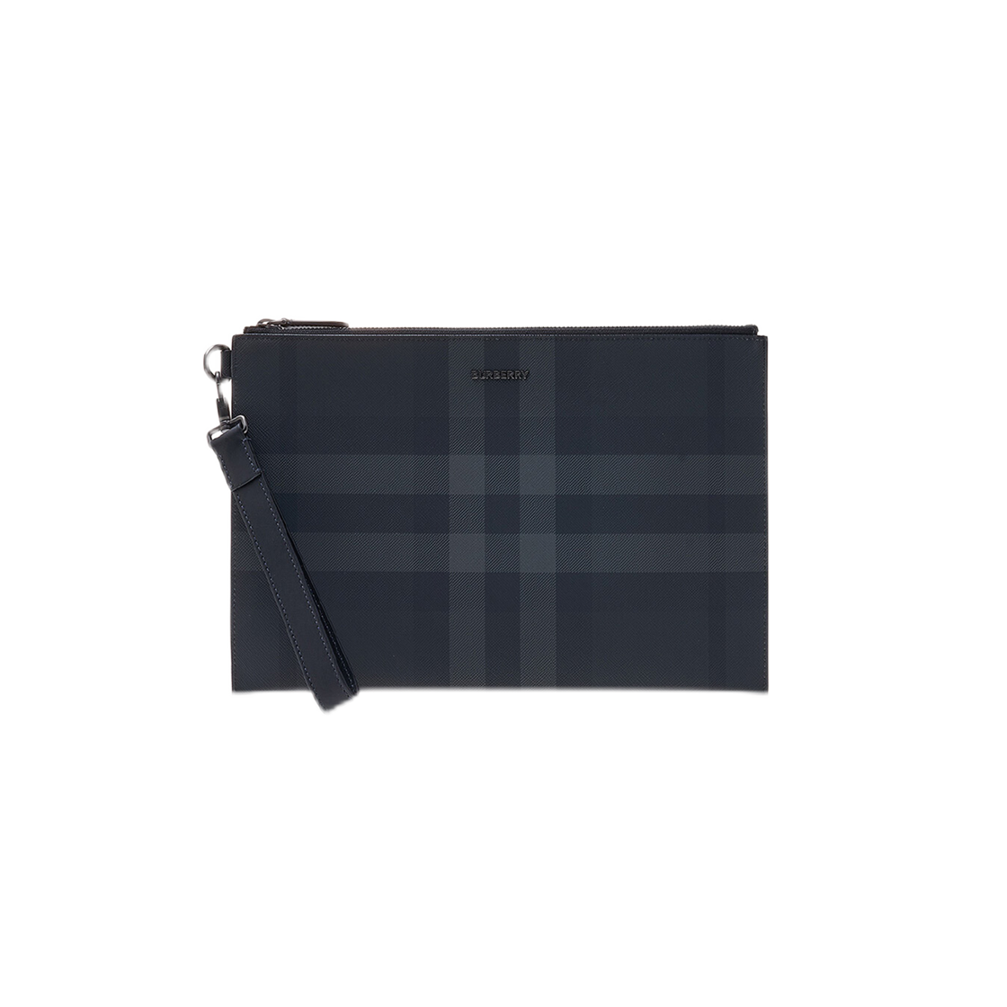 버버리 에딘 체크 클러치 차콜 | Burberry | KREAM