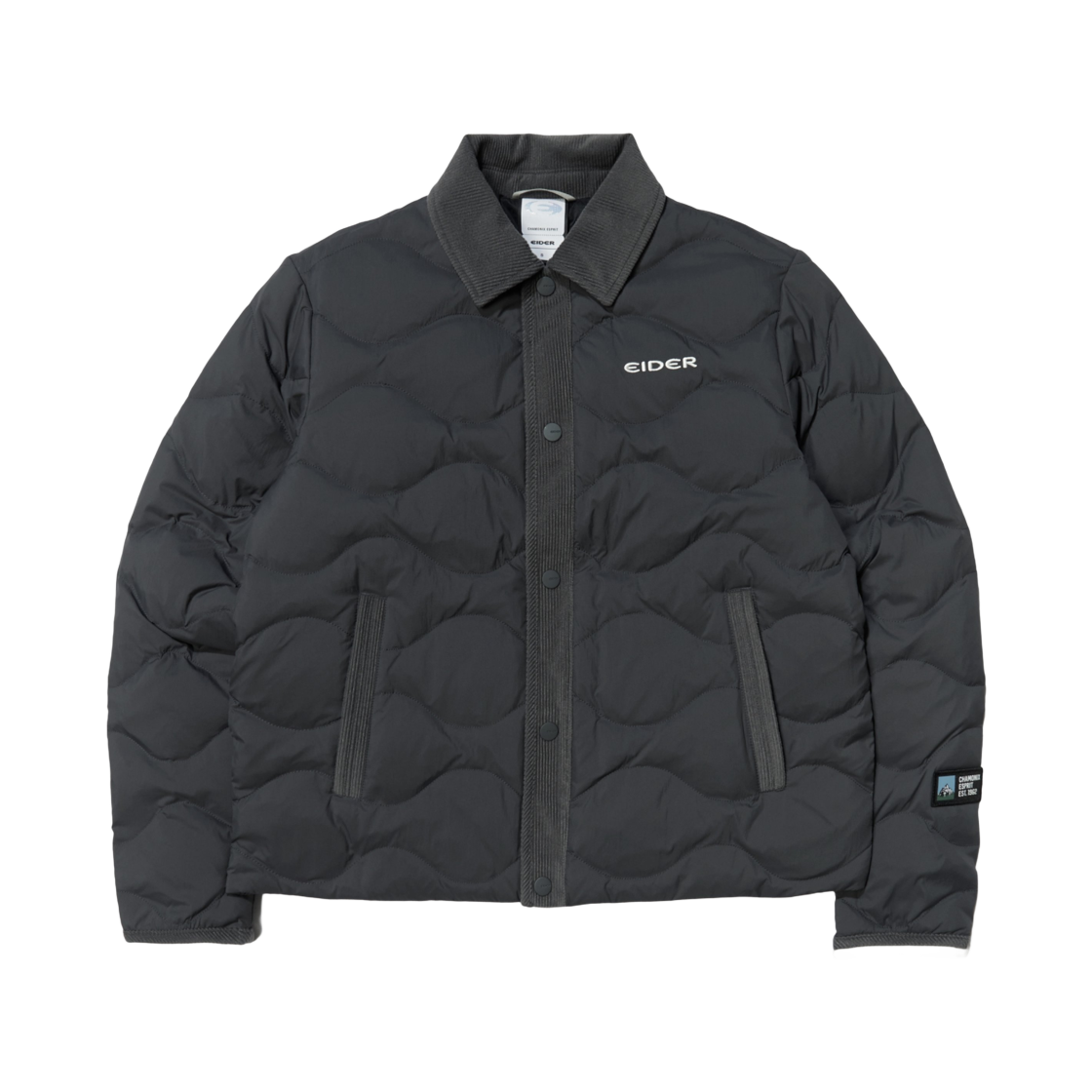 (W) 아이더 써모락 C 슬림 다운 셔츠 자켓 다크 그레이 | Eider | KREAM