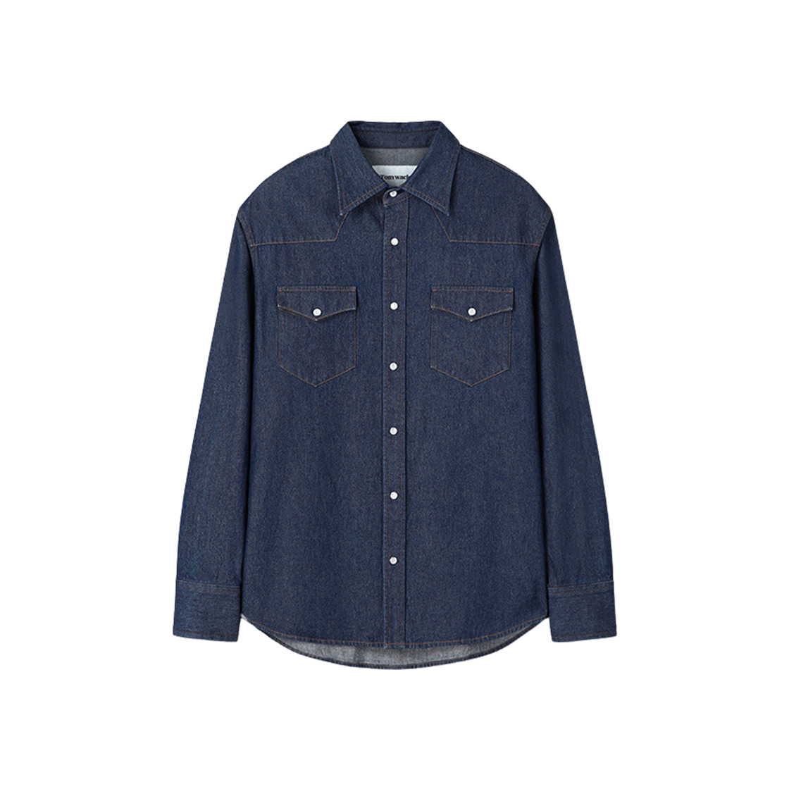 토니웩 린스드 데님 웨스턴 셔츠 인디고 | Tonywack | KREAM
