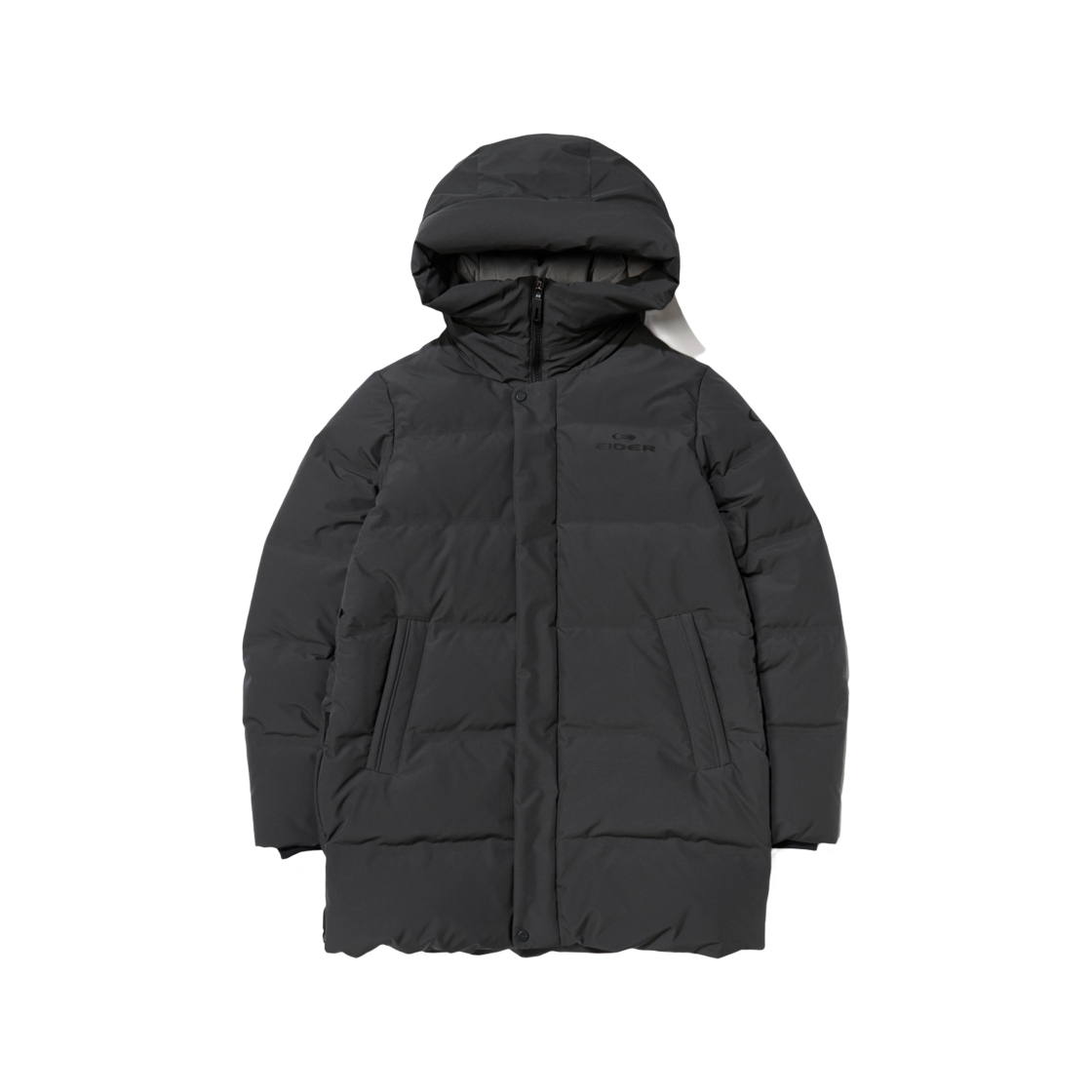 (W) 아이더 써큘라트 미들 다운 자켓 차콜 그레이 | Eider | KREAM