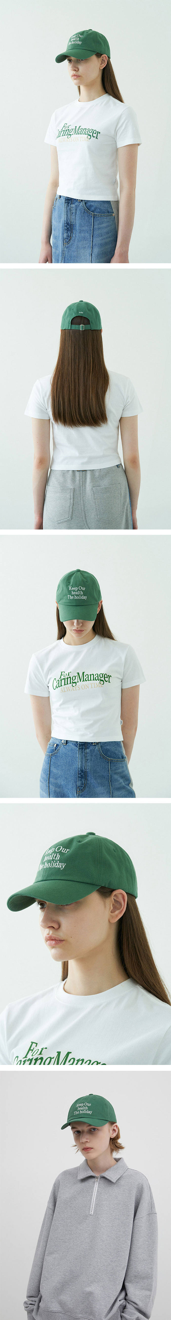 밀로 아카이브 홀리데이 시그니처 볼캡 그린 | Millo Archive | KREAM