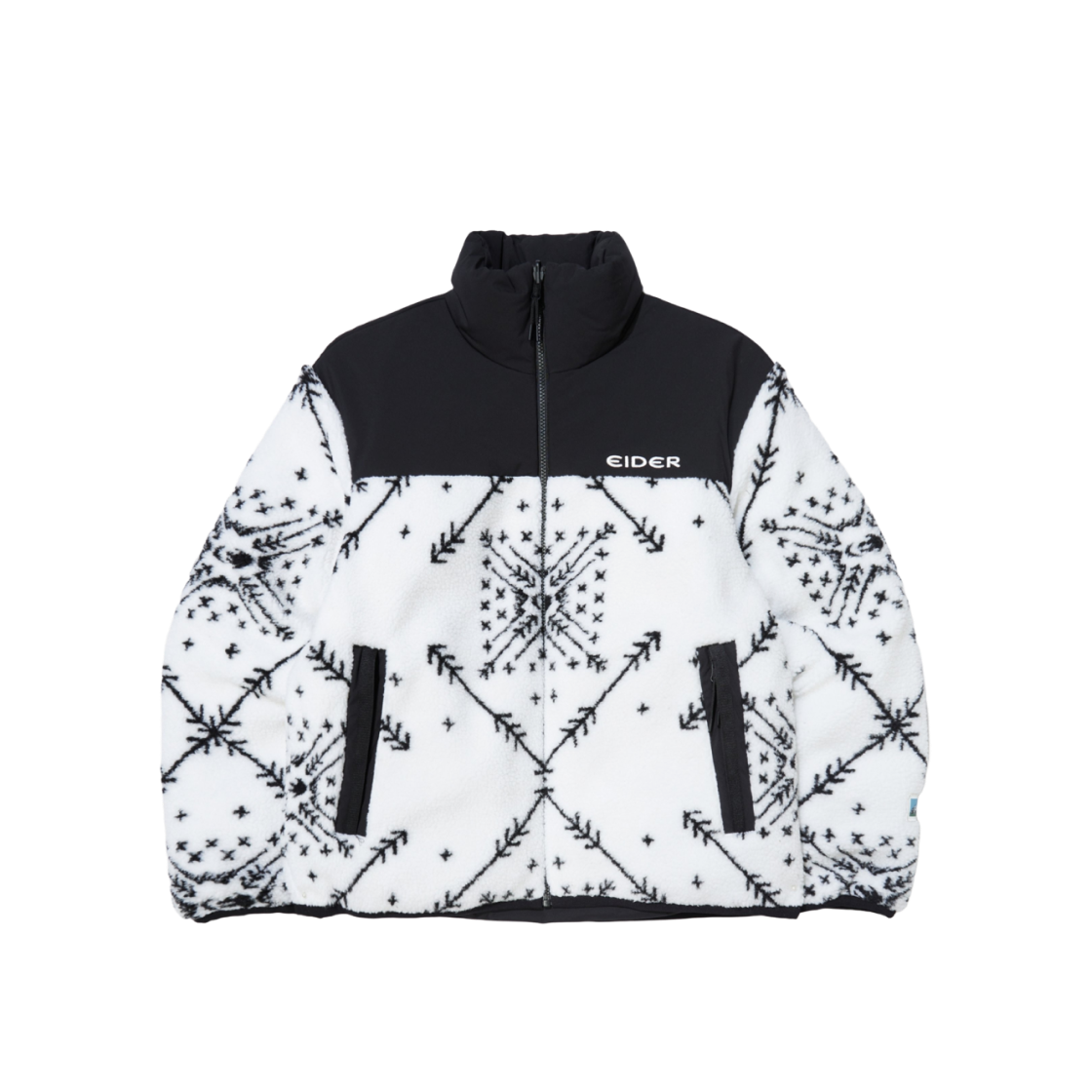 아이더 허그 리버시블 플리스 다운 자켓 화이트 | Eider | KREAM