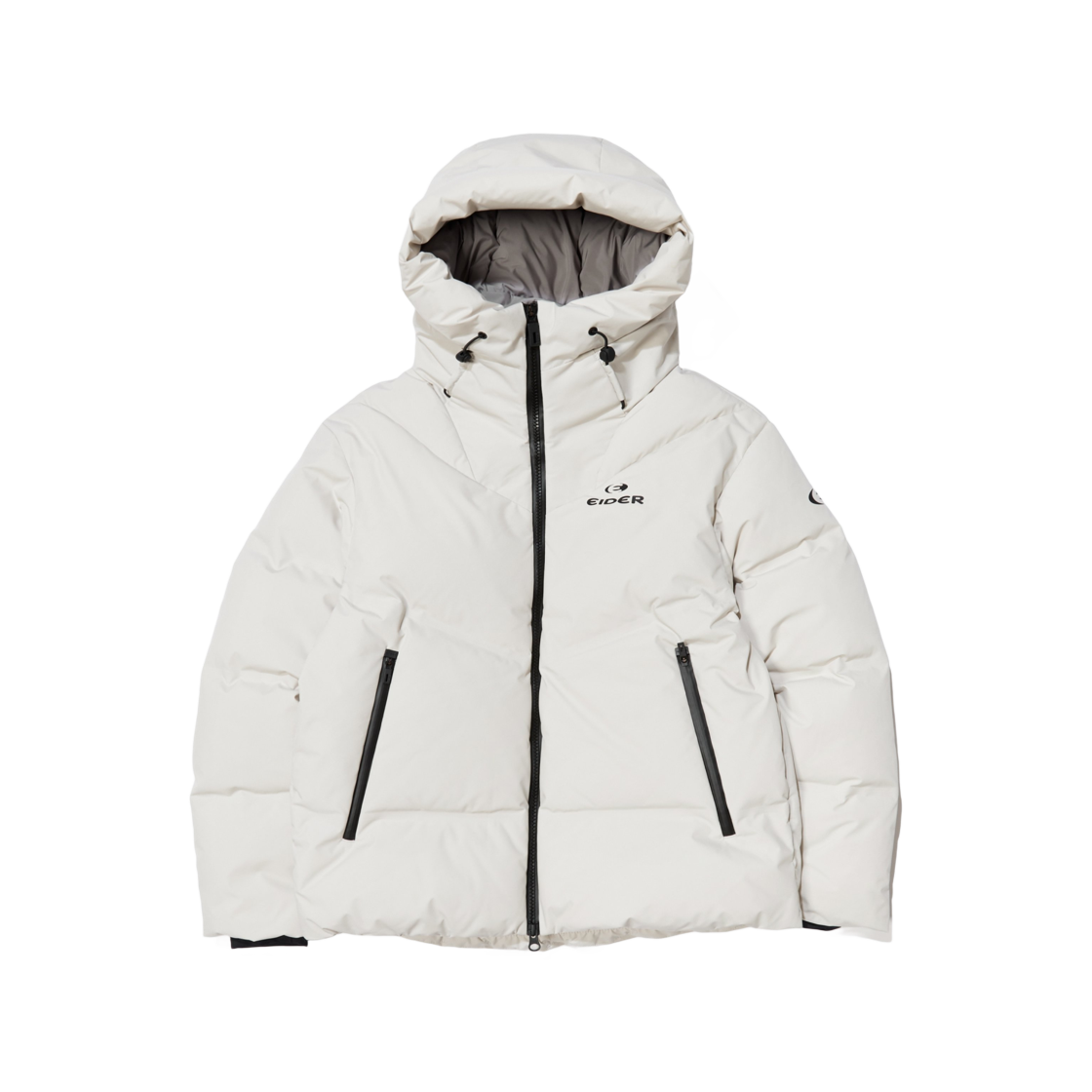 (W) 아이더 써큘라트 테크니컬 푸퍼 다운 자켓 오트밀 그레이 | Eider | KREAM