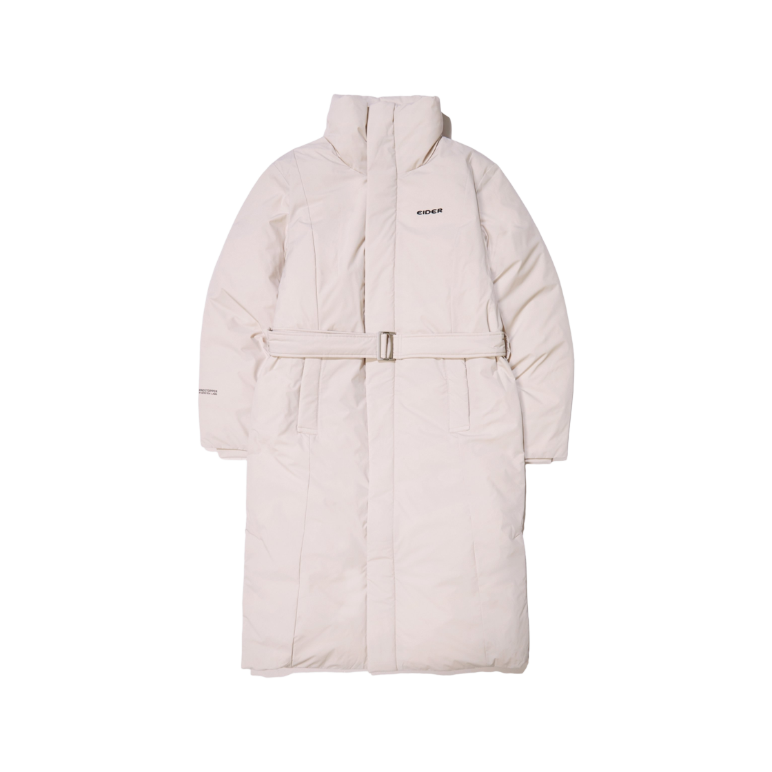 (W) 아이더 캐시미어 코트 롱 다운 자켓 오트밀 그레이 | Eider | KREAM