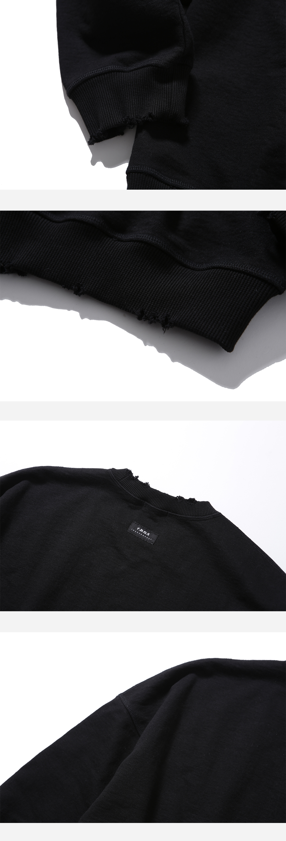 티비오에스 스카 시리즈 탑 005 블랙 | T.B.O.S | KREAM