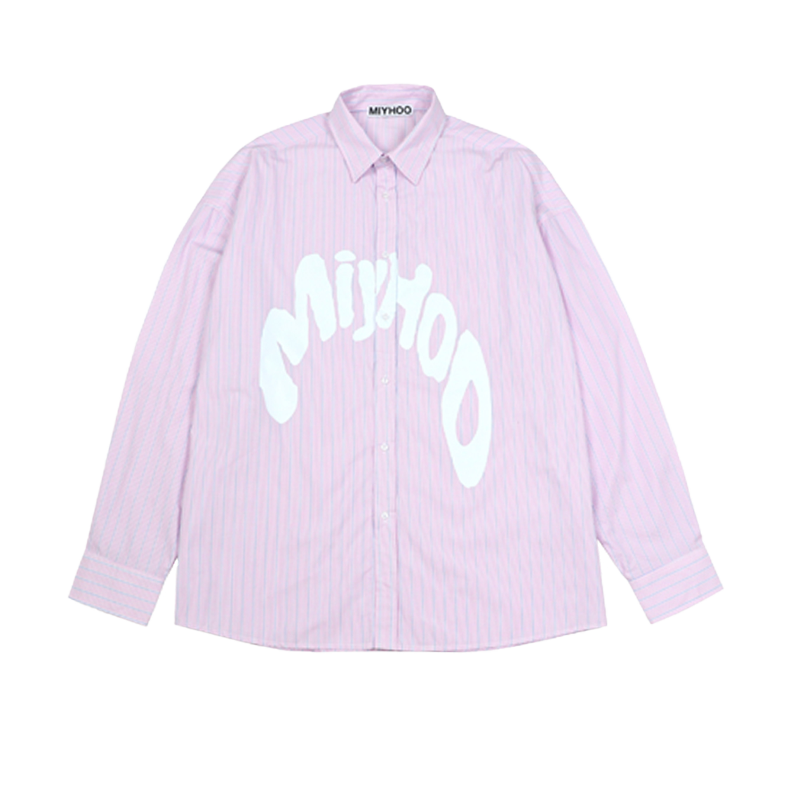 미와이후 스트라이프 셔츠 핑크 | MIYHOO | KREAM
