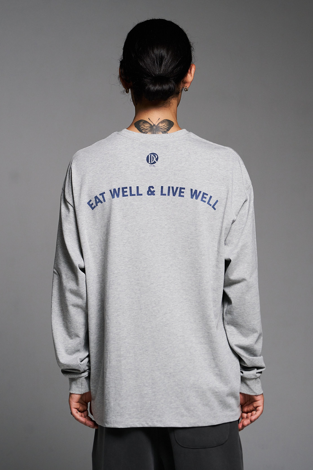 브로큰비트 X 닥터 로빈 롱슬리브 그레이 | BROKEN BEAT | KREAM