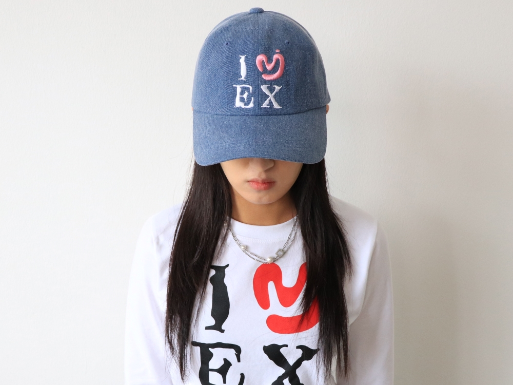 미와이후 아이러브 이엑스 볼캡 워싱 데님 | MIYHOO | KREAM