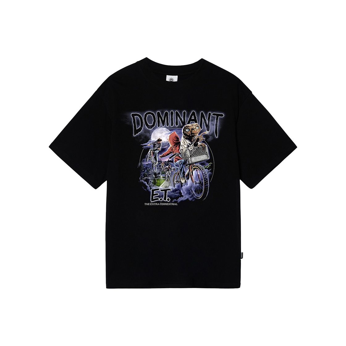 도미넌트 유니섹스 이티 프린팅 자수 오버핏 숏 슬리브 티 | DOMINANT | KREAM