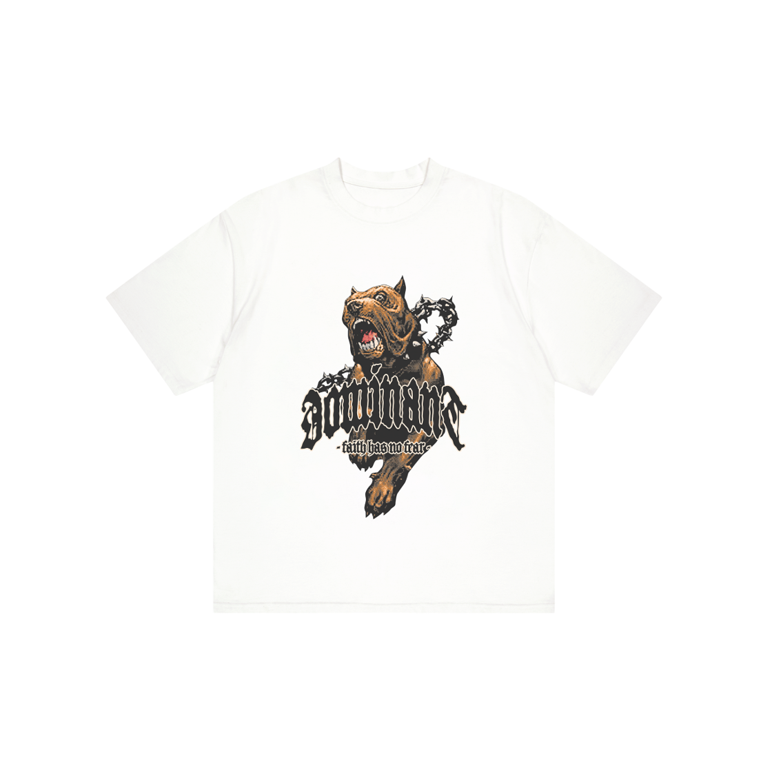 도미넌트 불독 티 화이트 | DOMINANT | KREAM