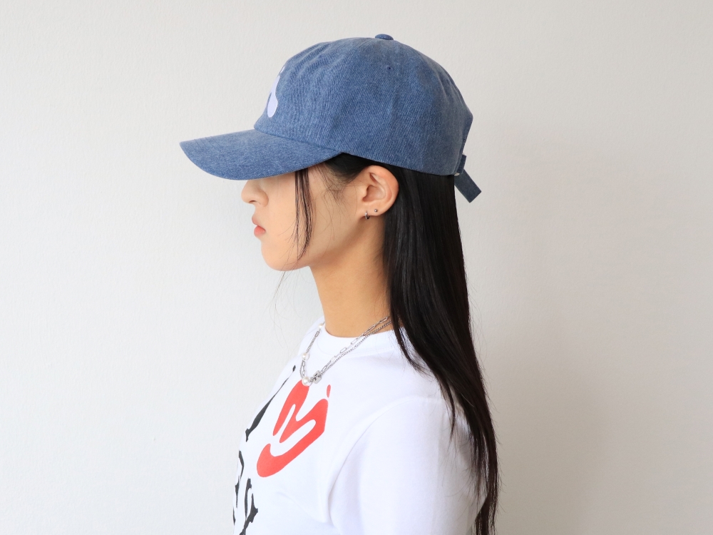 미와이후 빅로고 볼캡 워싱 데님 | MIYHOO | KREAM