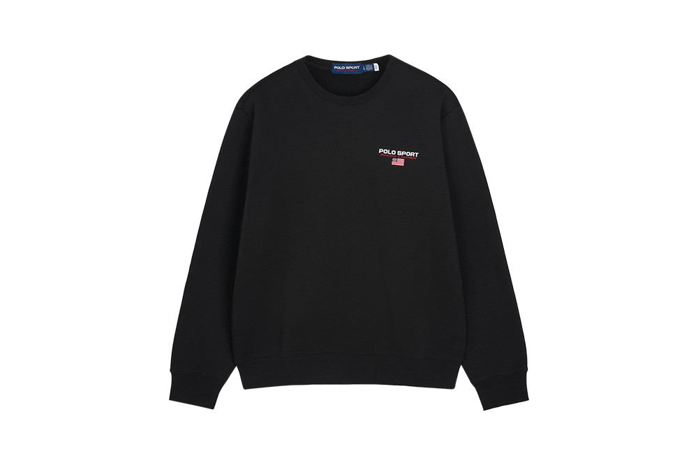 폴로 랄프 로렌 폴로 스포츠 플리스 스웨트셔츠 블랙 화이트 - 24FW | Polo Ralph Lauren | KREAM