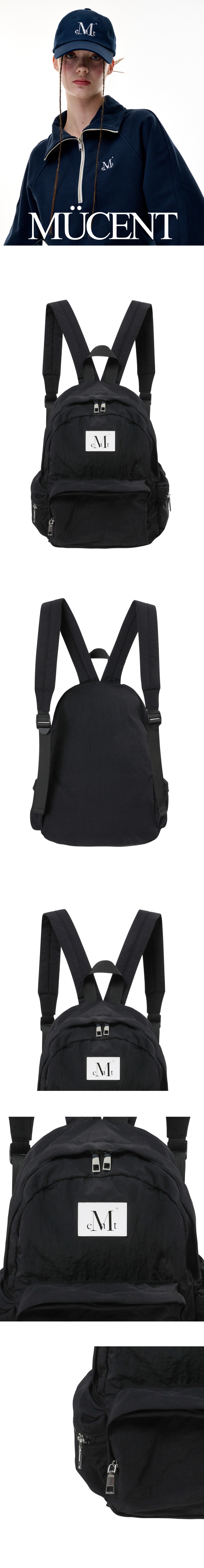 무센트 티넘 백팩 블랙 | MUCENT | KREAM