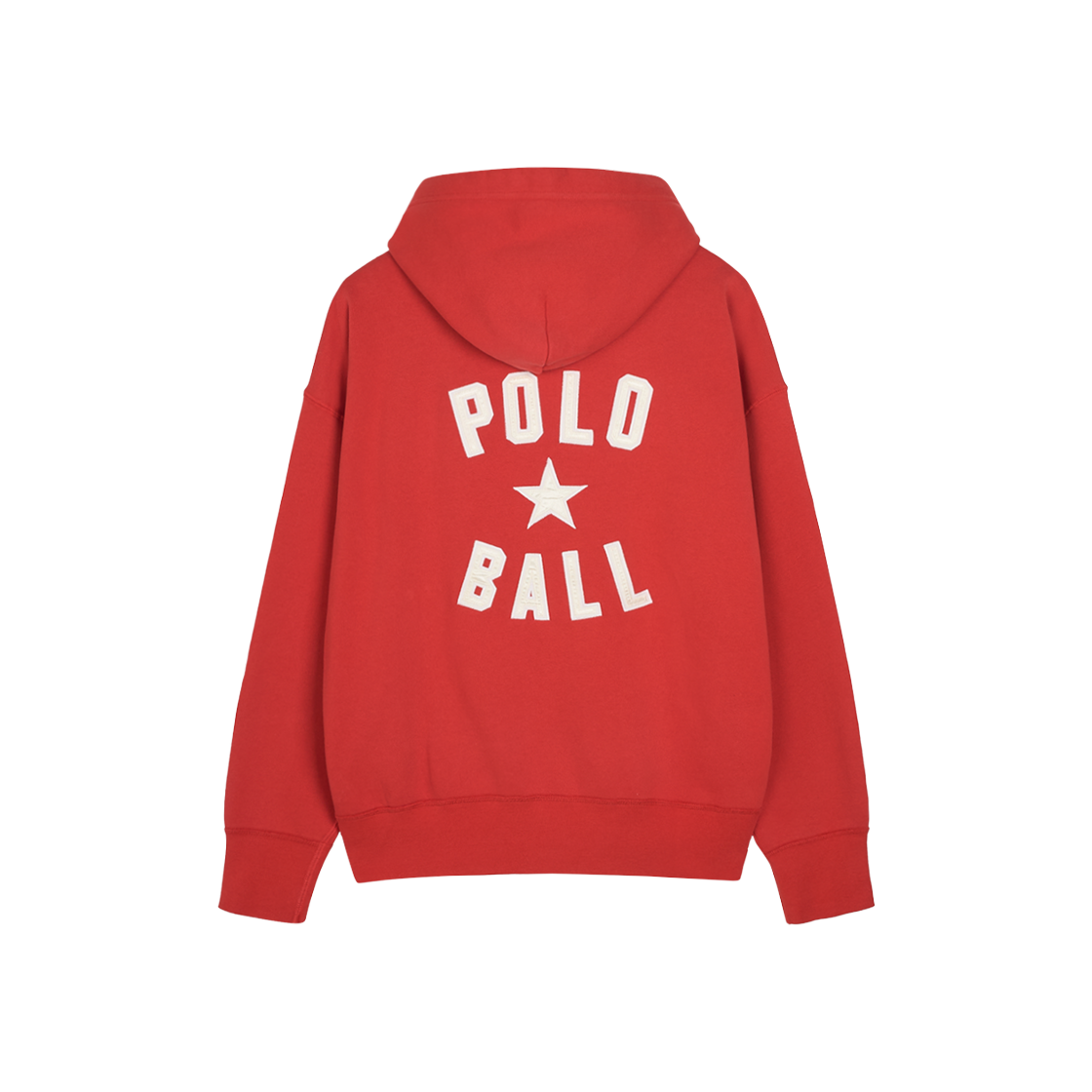 폴로 랄프 로렌 빈티지 핏 폴로 볼 플리스 후디 레드 - 24FW | Polo Ralph Lauren | KREAM