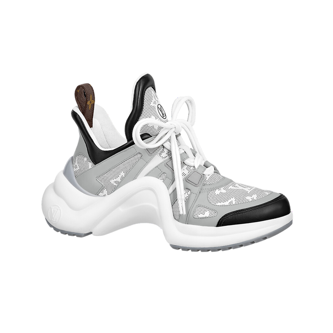 (W) 루이비통 LV 아치라이트 스니커즈 그레이 | Louis Vuitton | KREAM