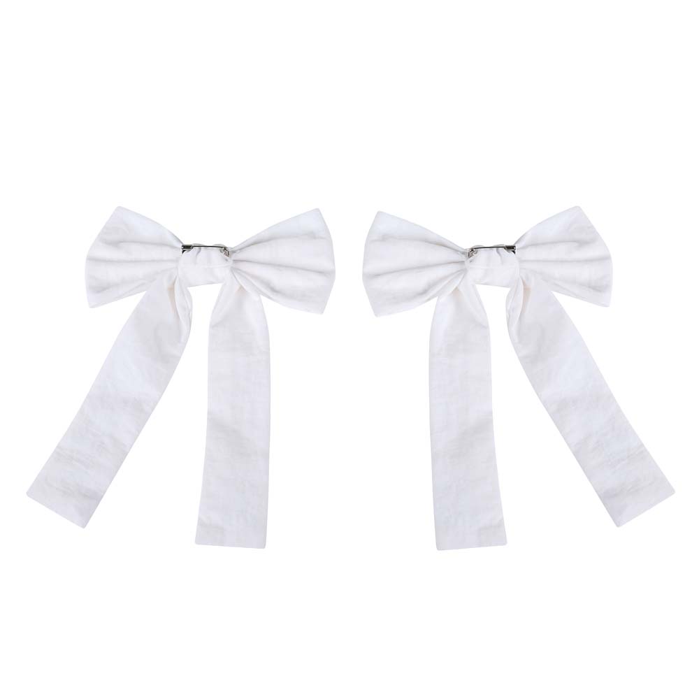 카치스 X 프릴카 큐티 헬퍼 리본 2PCS 화이트 | COTCHS | KREAM