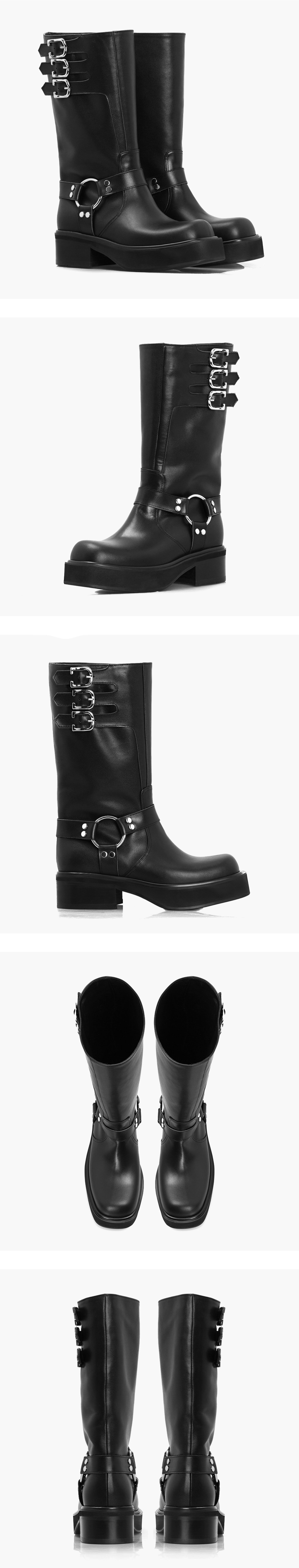 러프넥 620 세이디 바이커 부츠 블랙 | Roughneck | KREAM