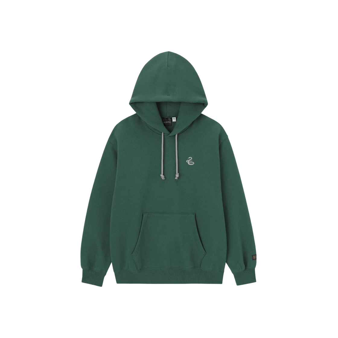 GU x 해리포터 헤비 웨이트 스웨트 후드 다크 그린 | GU | KREAM