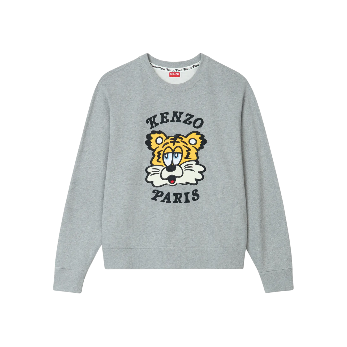 겐조 x 베르디 마켓 젠더리스 자수 스웨트셔츠 펄 그레이 | Kenzo | KREAM