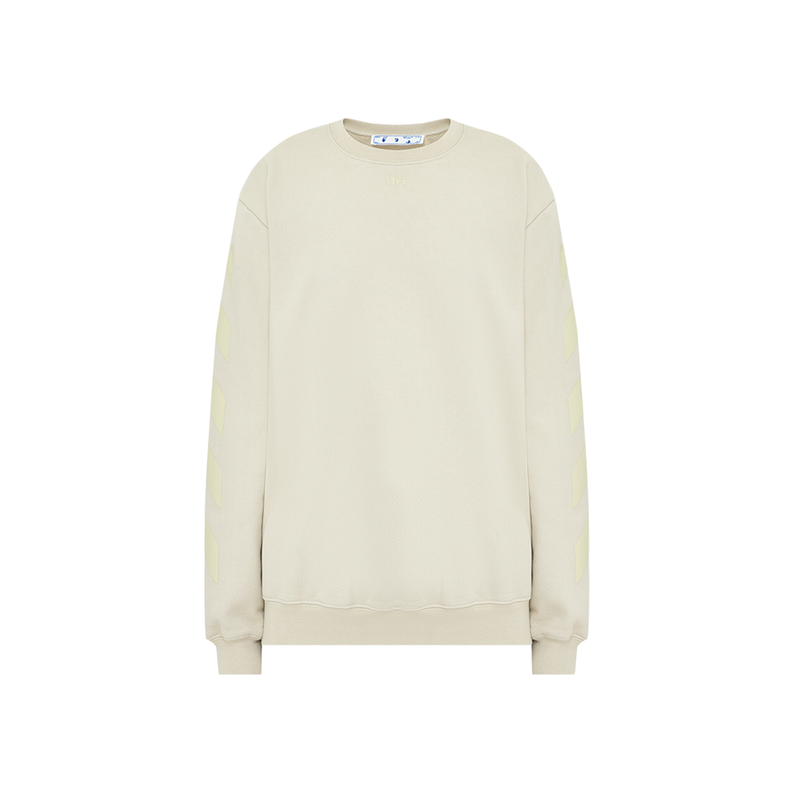 (W) 오프화이트 러버 애로우 크루넥 화이트 | Off-White | KREAM