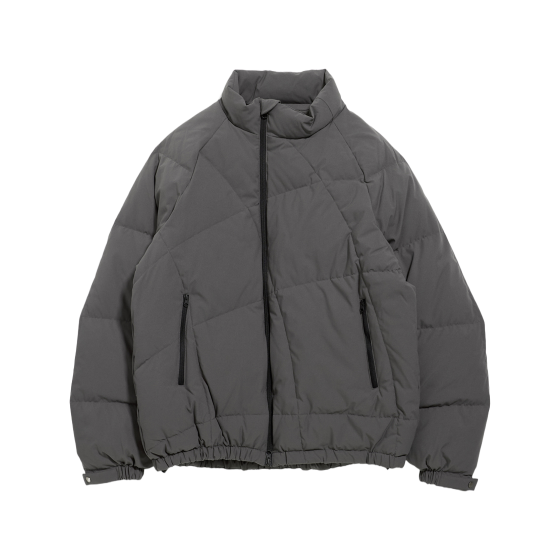 해칭룸 헤비 웹 구스 다운 퍼퍼 메탈 그레이 | Hatchingroom | KREAM