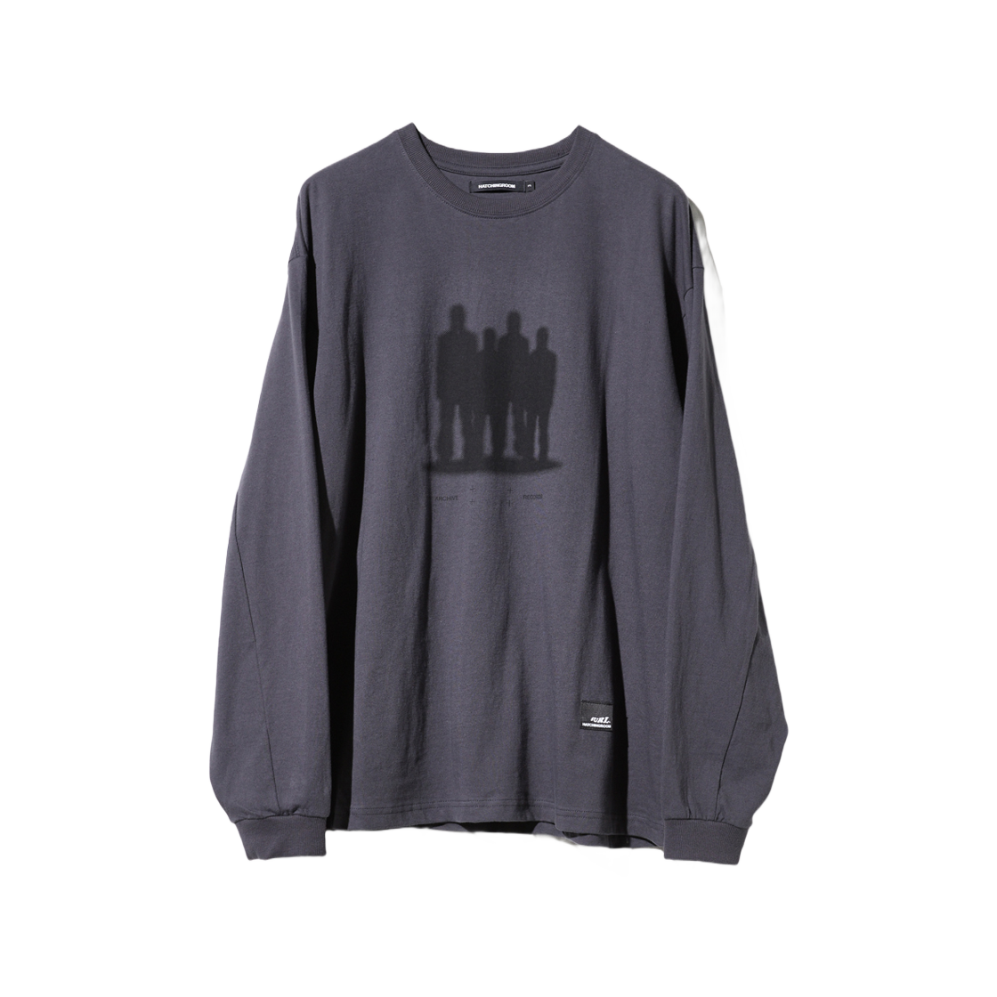 해칭룸 x SURL 고스트 티셔츠 퍼플 차콜 | Hatchingroom | KREAM