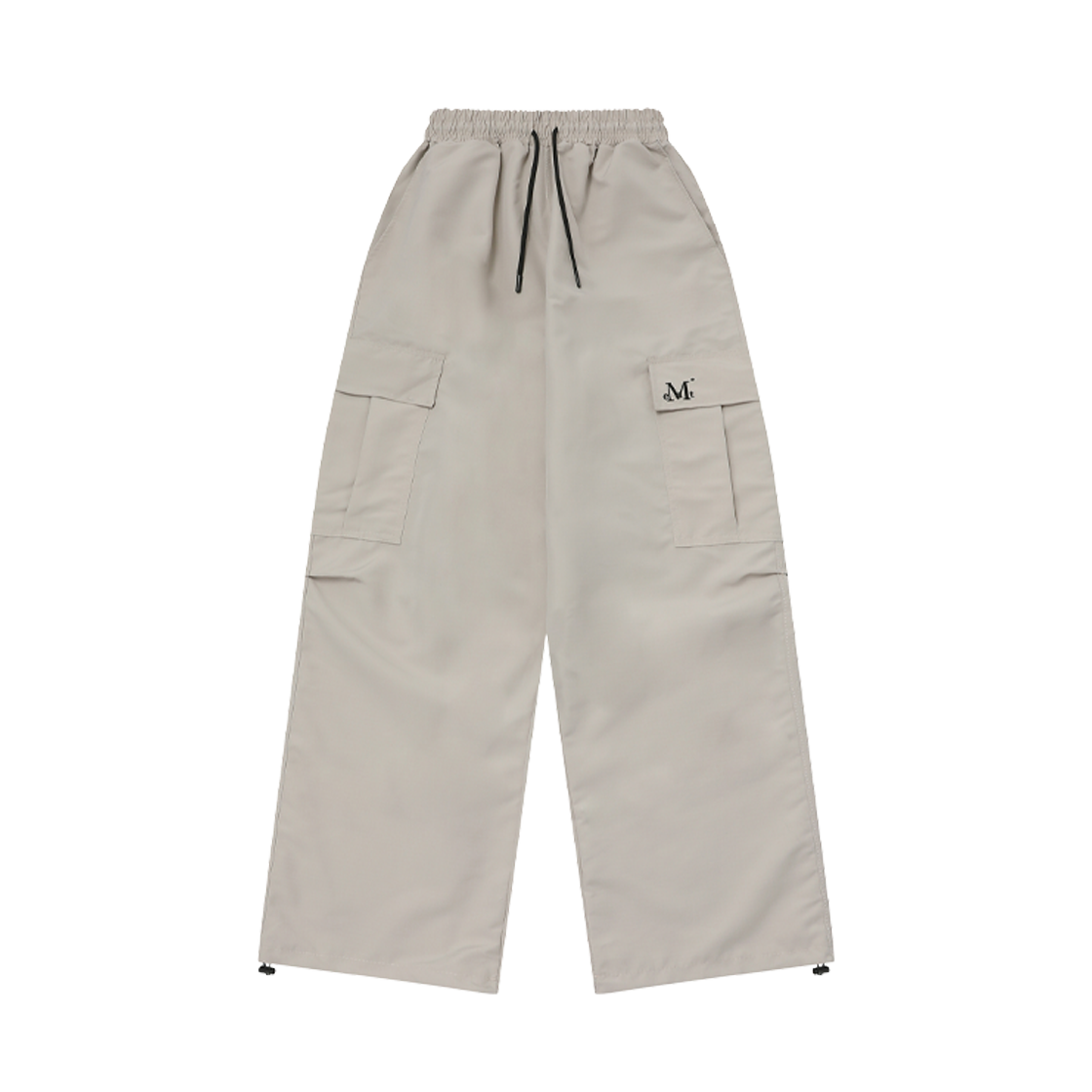 무센트 풀우드 스트링 카고 팬츠 라이트 베이지 | MUCENT | KREAM