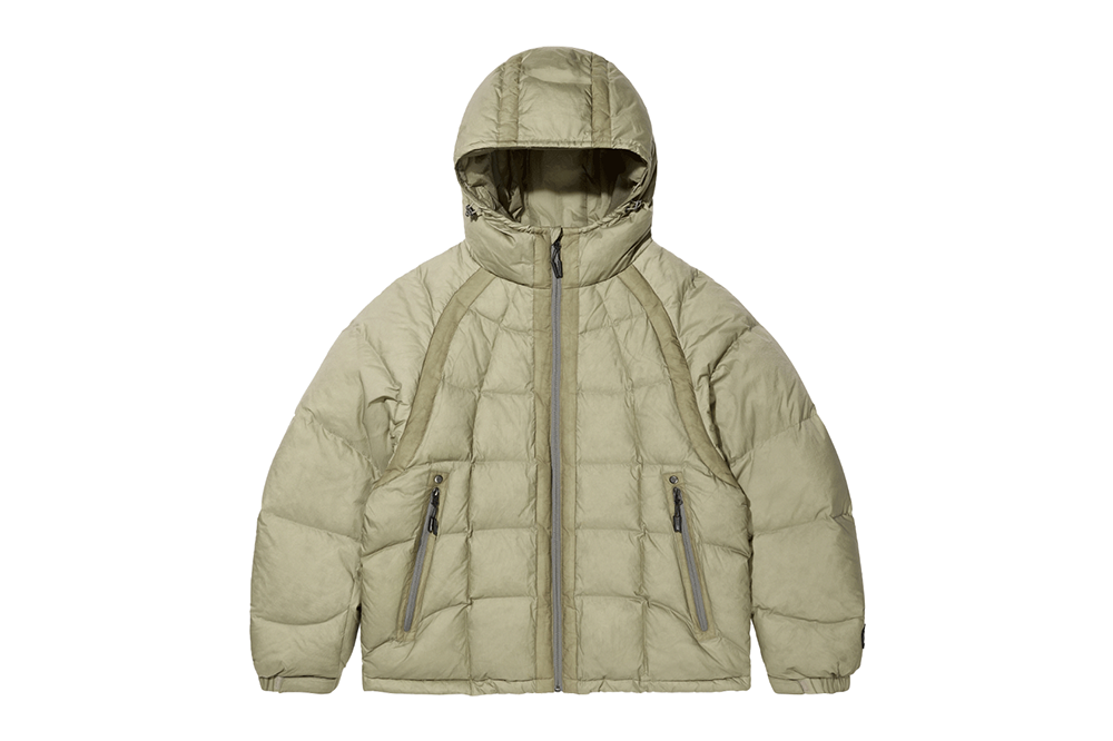 록히드마틴 웨이브 구스 다운 점퍼 VER.2 카키 | LOCKHEED MARTIN | KREAM