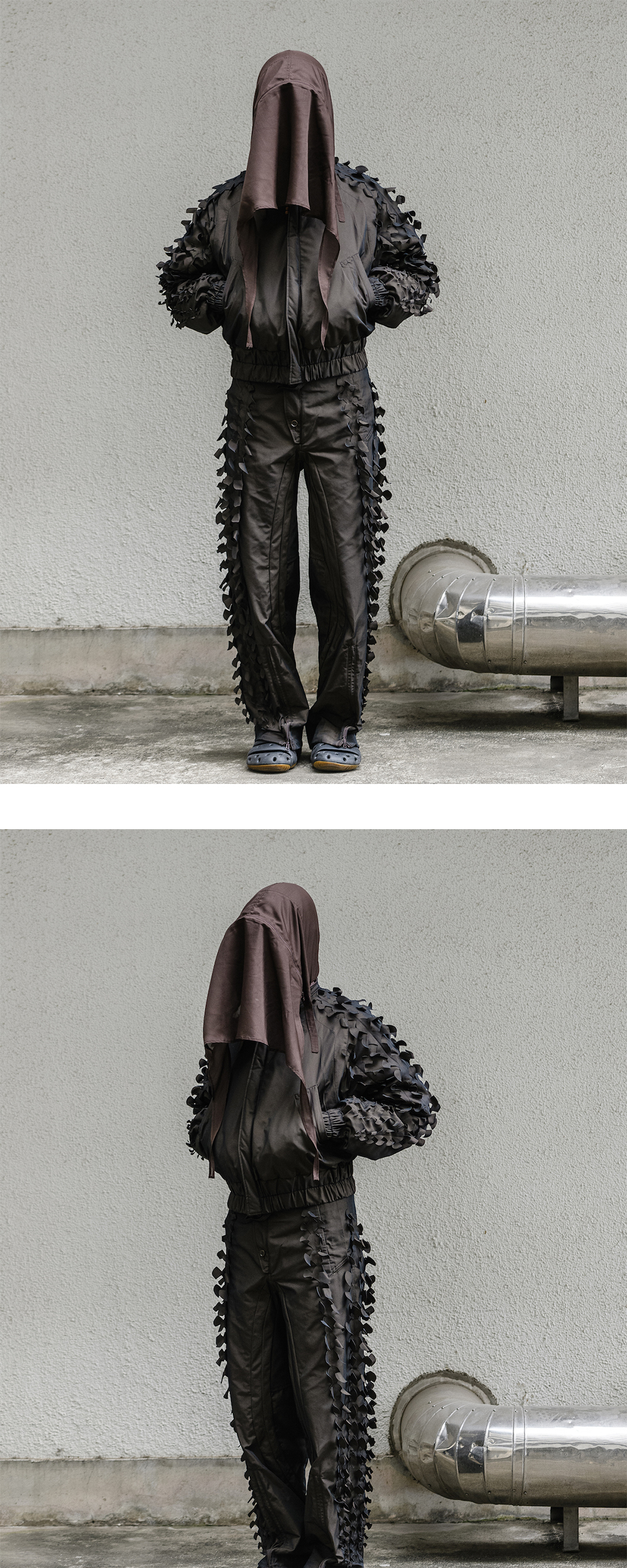 지안 예 DRGN 스킨 자켓 브라운 - 24FW | Jian Ye | KREAM