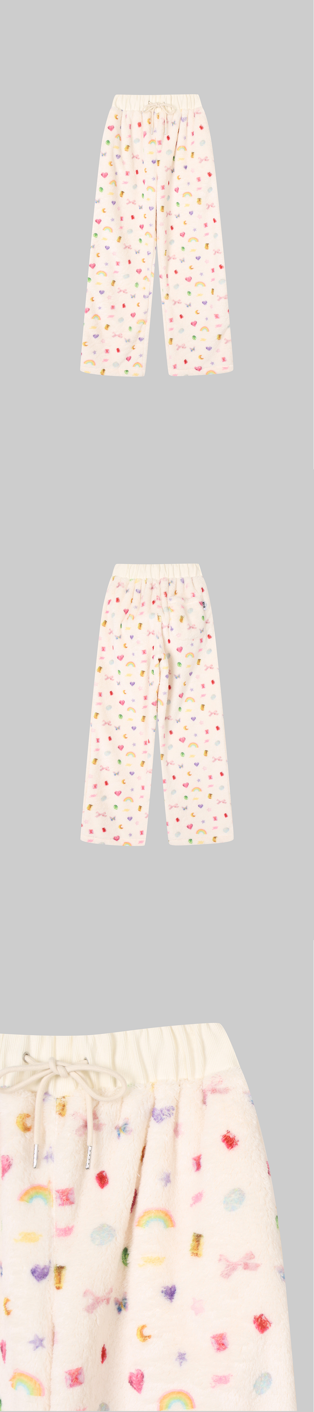 네이비 패턴 시어링 팬츠 비비드 | Neib | KREAM