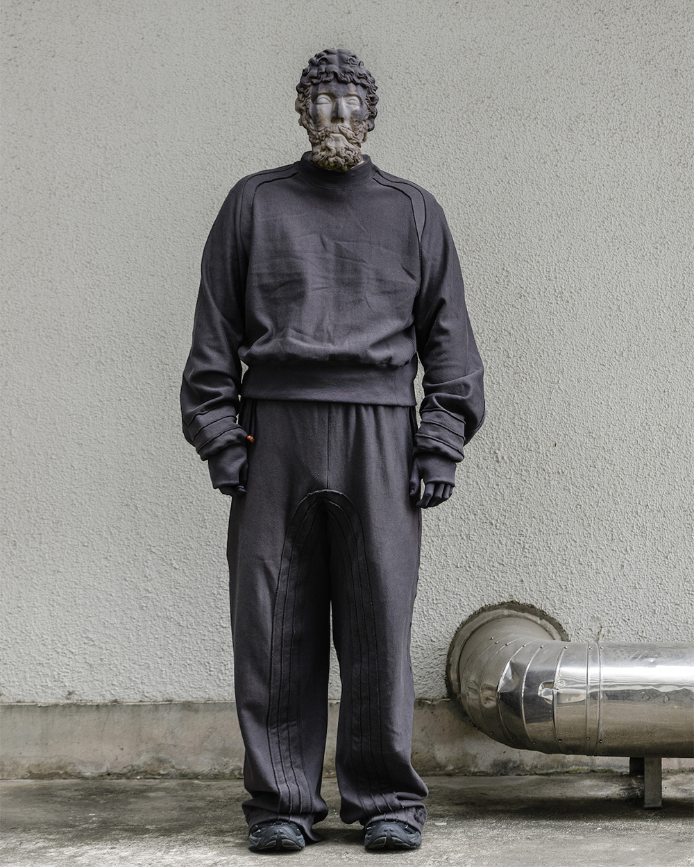 지안 예 오빗 탑 차콜 - 24FW | Jian Ye | KREAM