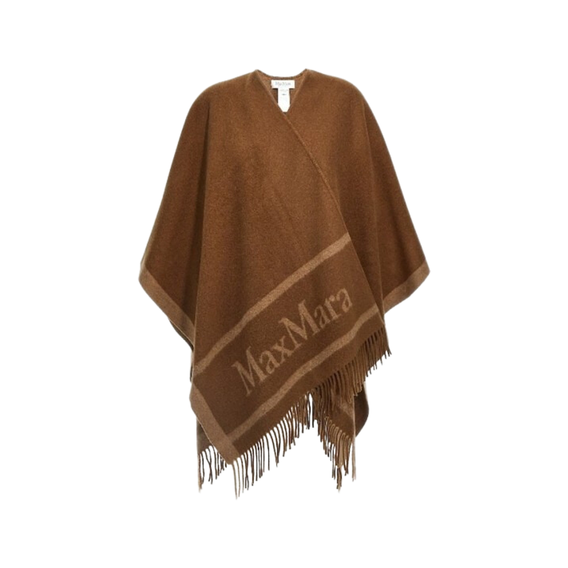 (W) 막스마라 힐데 액세서리 자카드 울 판초 쿼이오 | Max Mara | KREAM