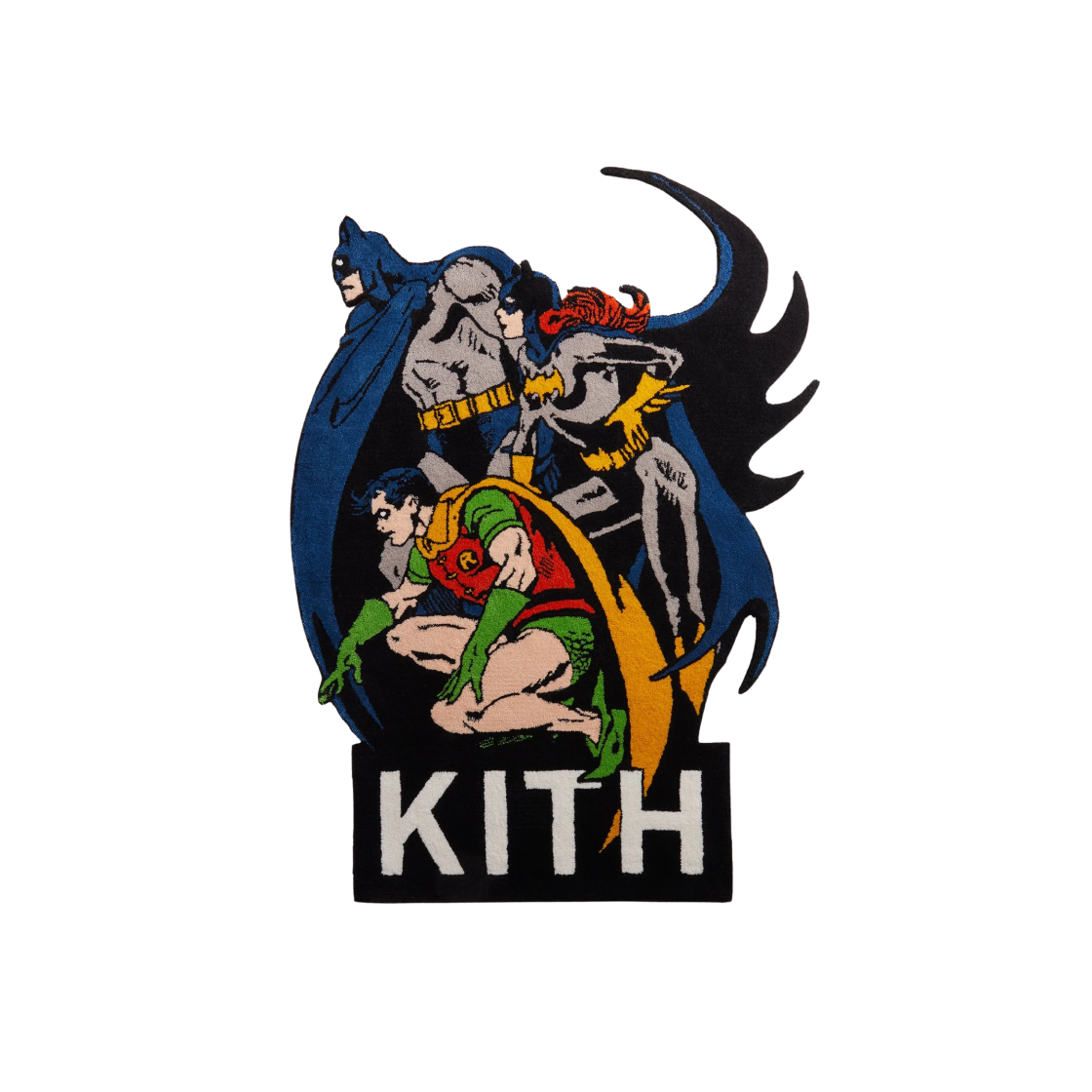 키스 x 배트맨 팀 러그 멀티 | Kith | KREAM