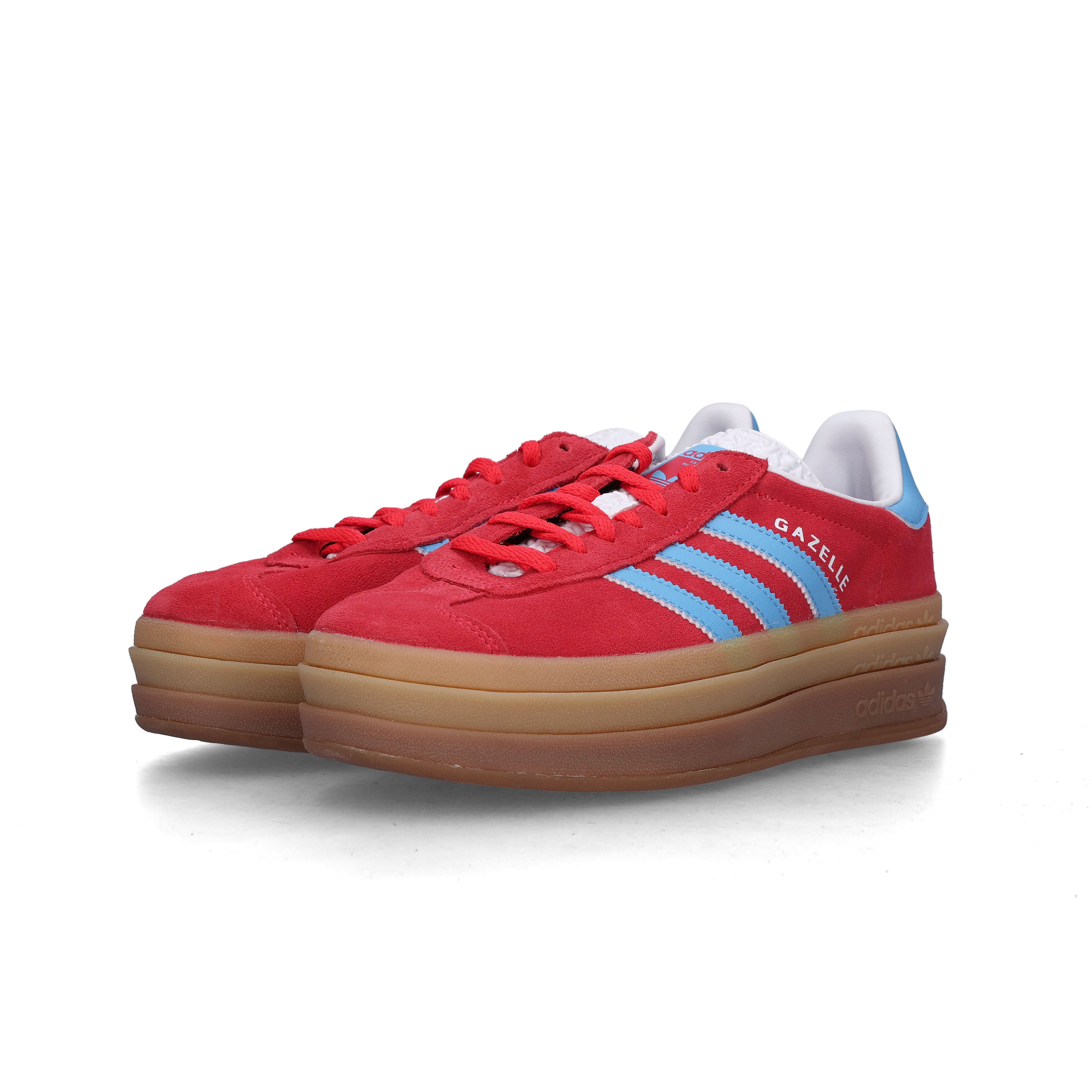 (W) 아디다스 가젤 볼드 액티브 핑크 세미 블루 버스트 | KREAM