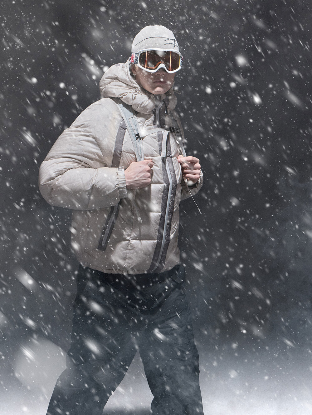 록히드마틴 웨이브 구스 다운 점퍼 VER.2 그레이 | LOCKHEED MARTIN | KREAM