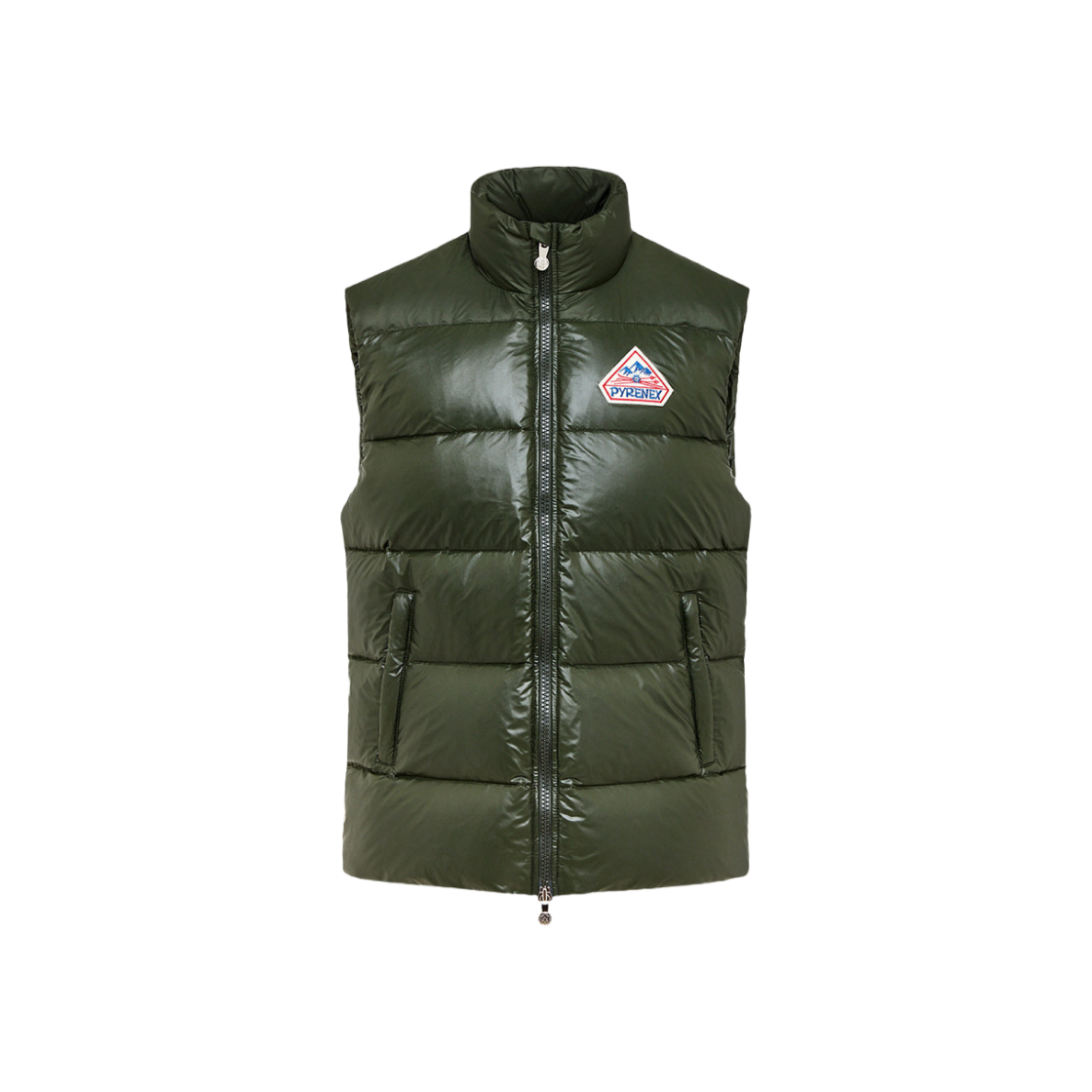 피레넥스 존 슬리브리스 다운 자켓 딥 카키 | Pyrenex | KREAM