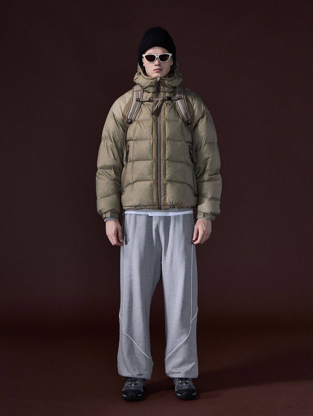 록히드마틴 웨이브 구스 다운 점퍼 VER.2 카키 | LOCKHEED MARTIN | KREAM