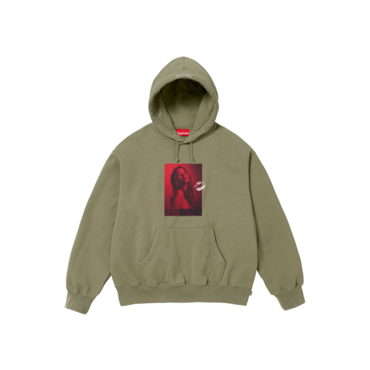 슈프림 x 케이트 모스 후드 스웨트셔츠 네이비 - 24FW | Supreme 슈프림 x 케이트 모스 후드 스웨트셔츠 네이비 - 24FW | Supreme