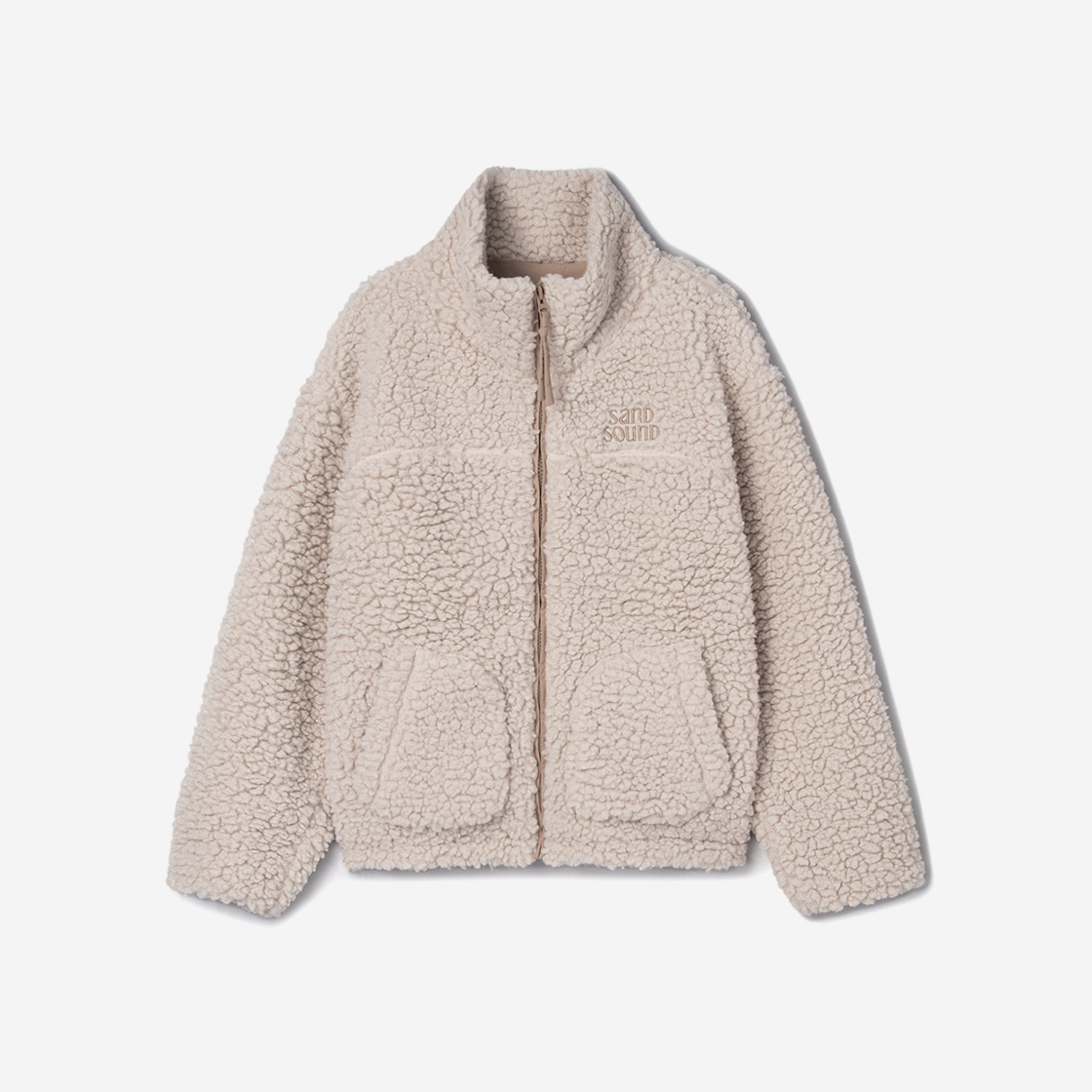 샌드사운드 셔파 플리스 점퍼 아이보리 | Sand Sound | KREAM