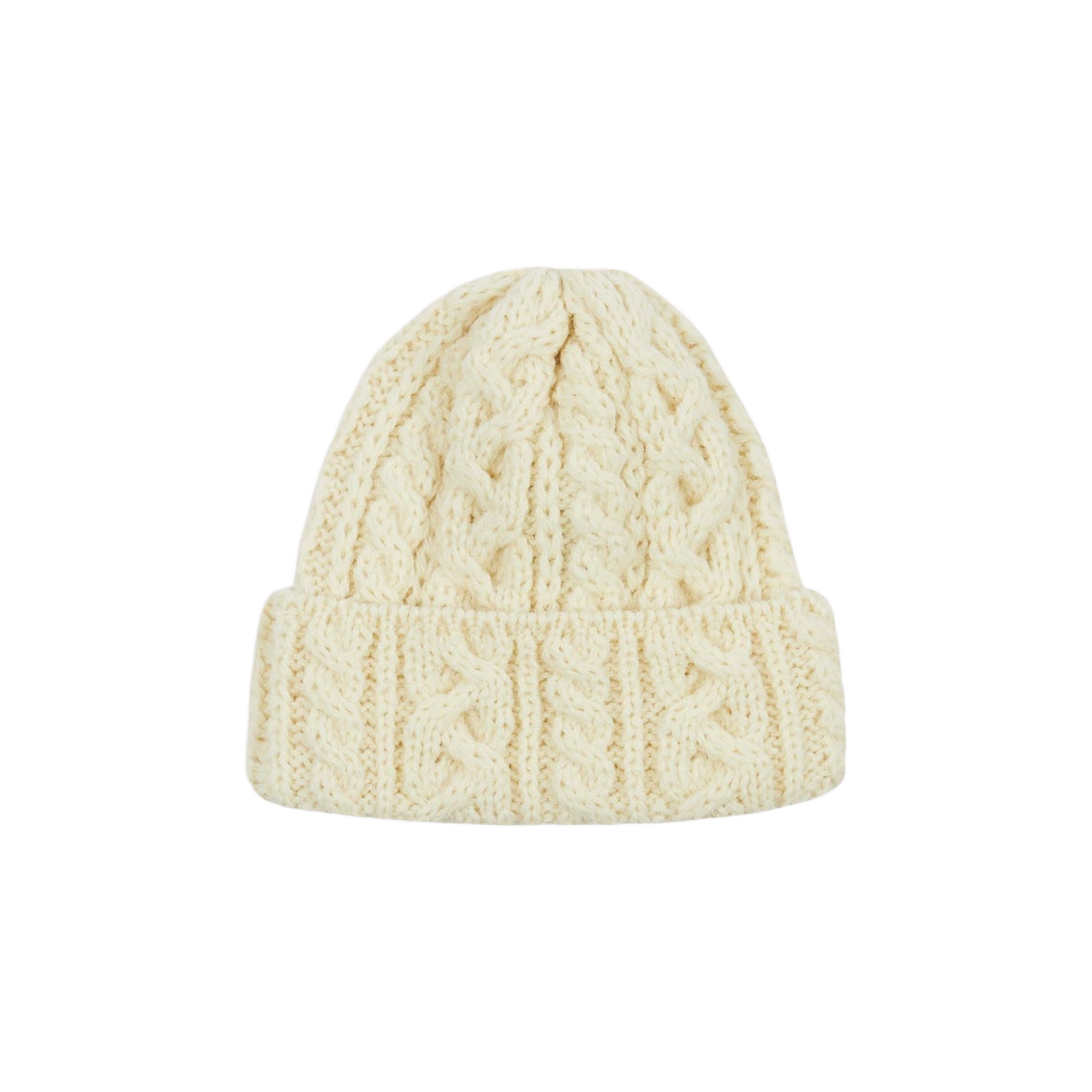 드레익스 울 케이블 니트 캡 에크루 | Drake's | KREAM