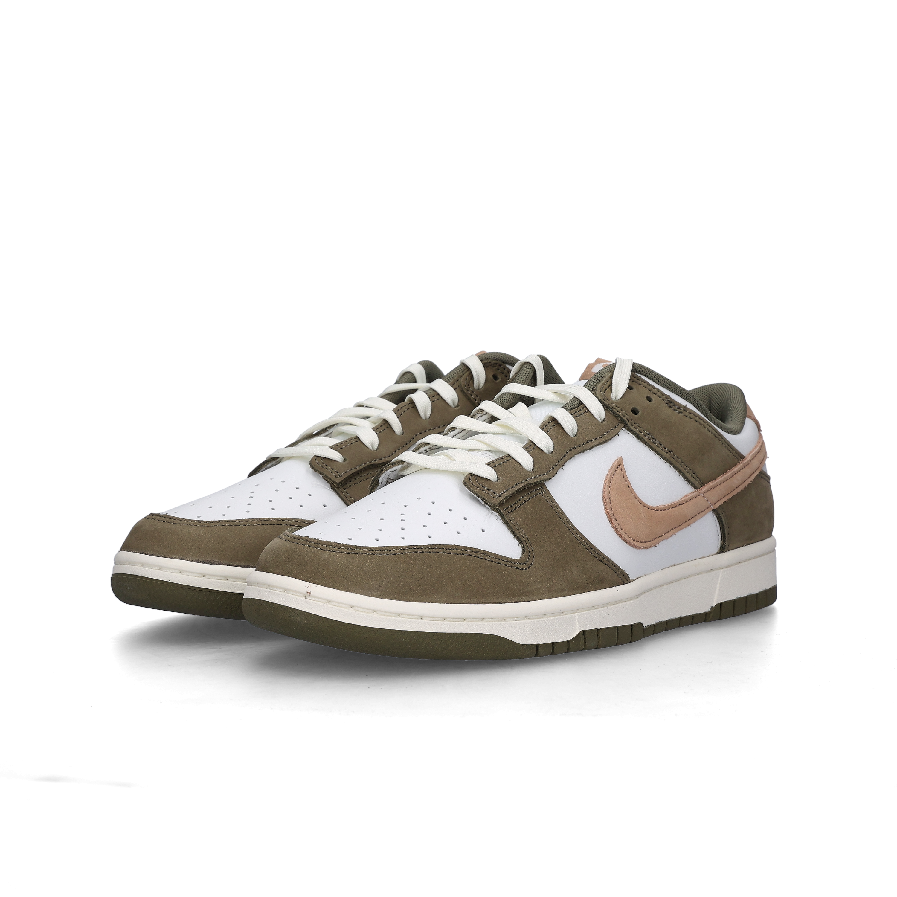 나이키 덩크 로우 레트로 프리미엄 미디엄 올리브 앤 서밋 화이트 | KREAM