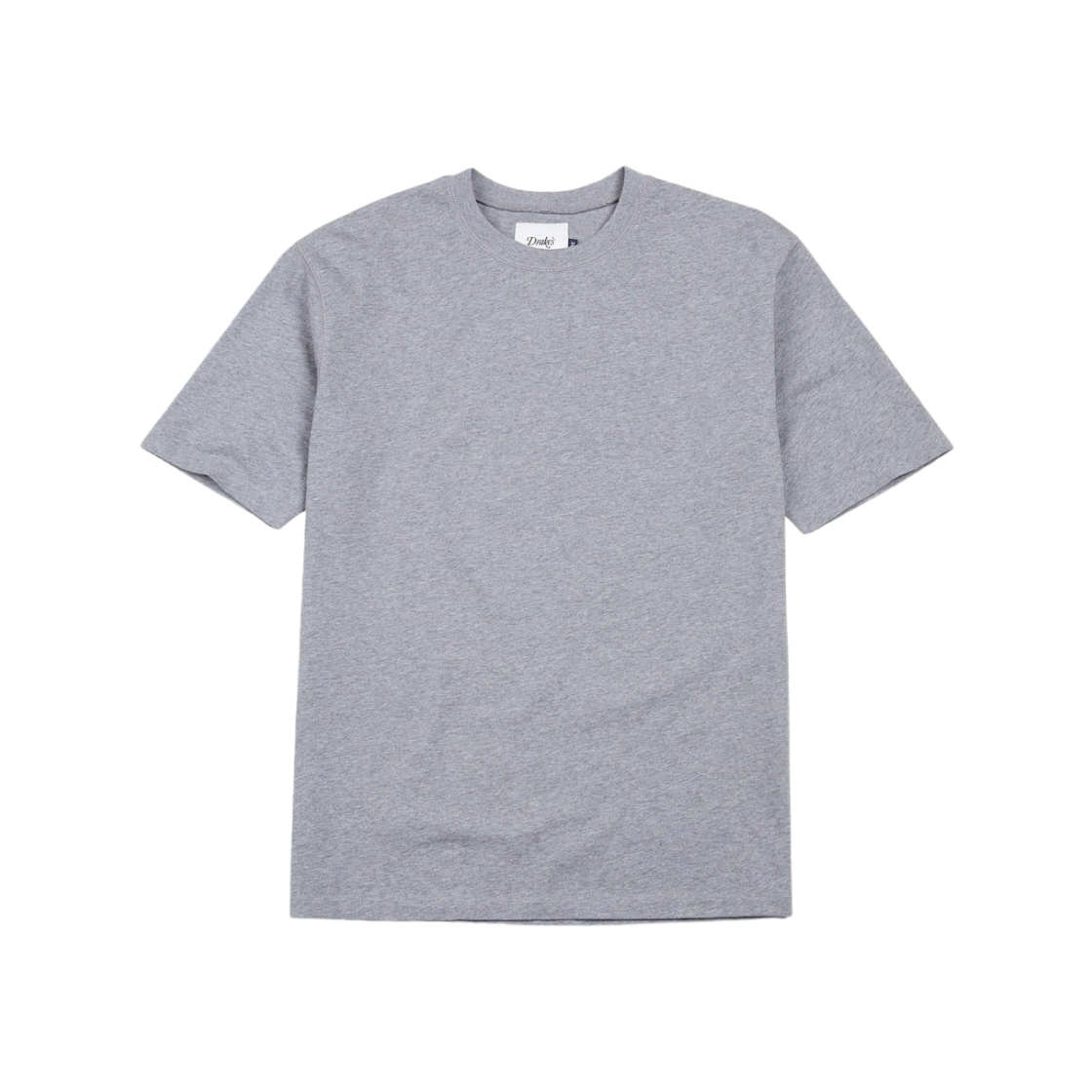 드레익스 코튼 크루넥 하이킹 티셔츠 그레이 | Drake's | KREAM