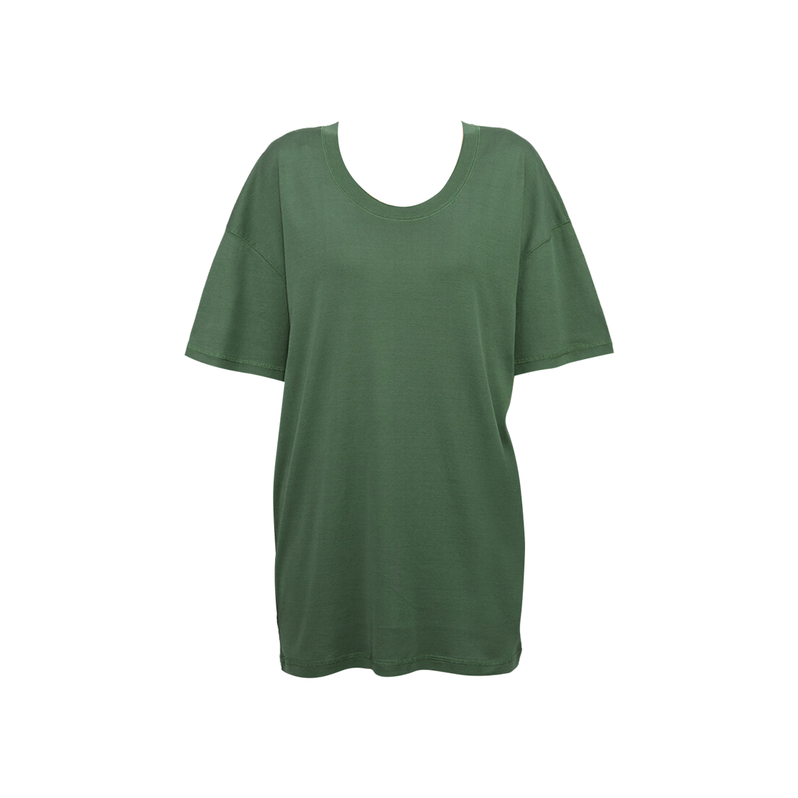 (W) 르메르 오버사이즈 티셔츠 카키 | Lemaire | KREAM