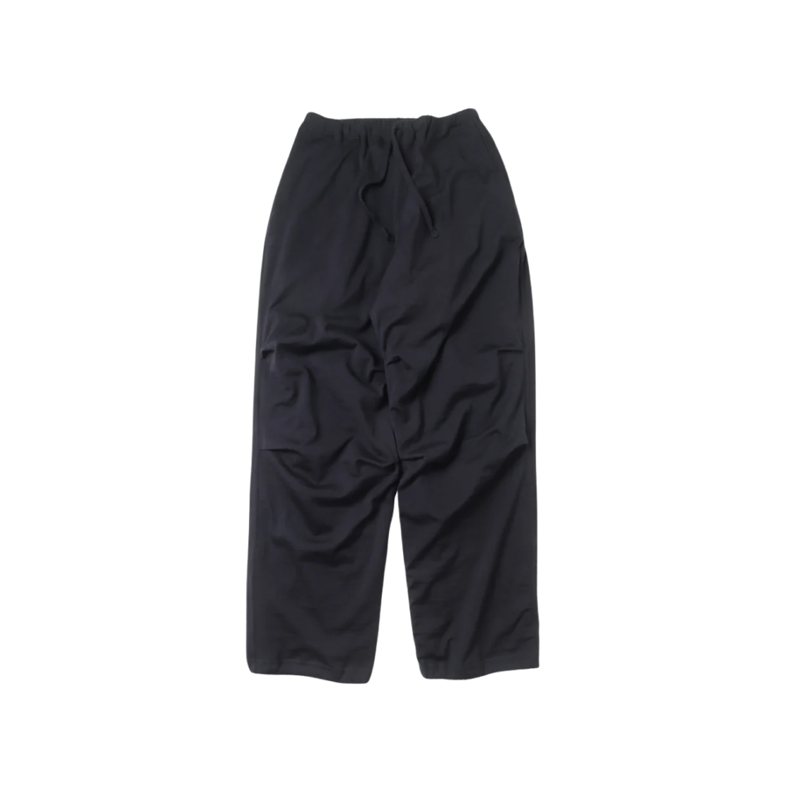 코모리 울 니트 니 턱 팬츠 네이비 - 24AW | Comoli | KREAM