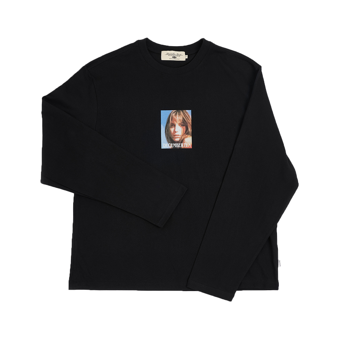 디셈버텐 스퀘어 디티피 롱슬리브 블랙 | December Ten | KREAM